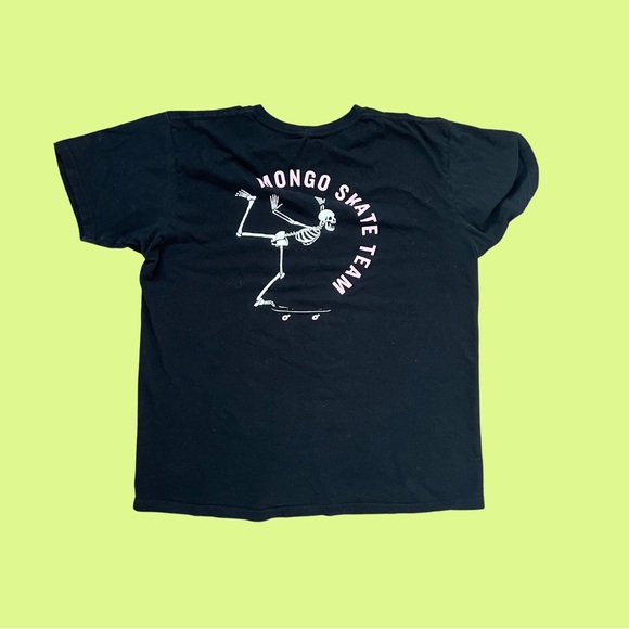Chomp | Shirts | Chomp Black Skeleton Mongo Skate Team T Shirt | Poshmark